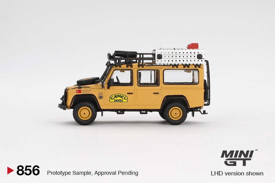 Mini Gt 1/64 Land Rover Defender 110 1989 Camel Trophy Amazon Team ...