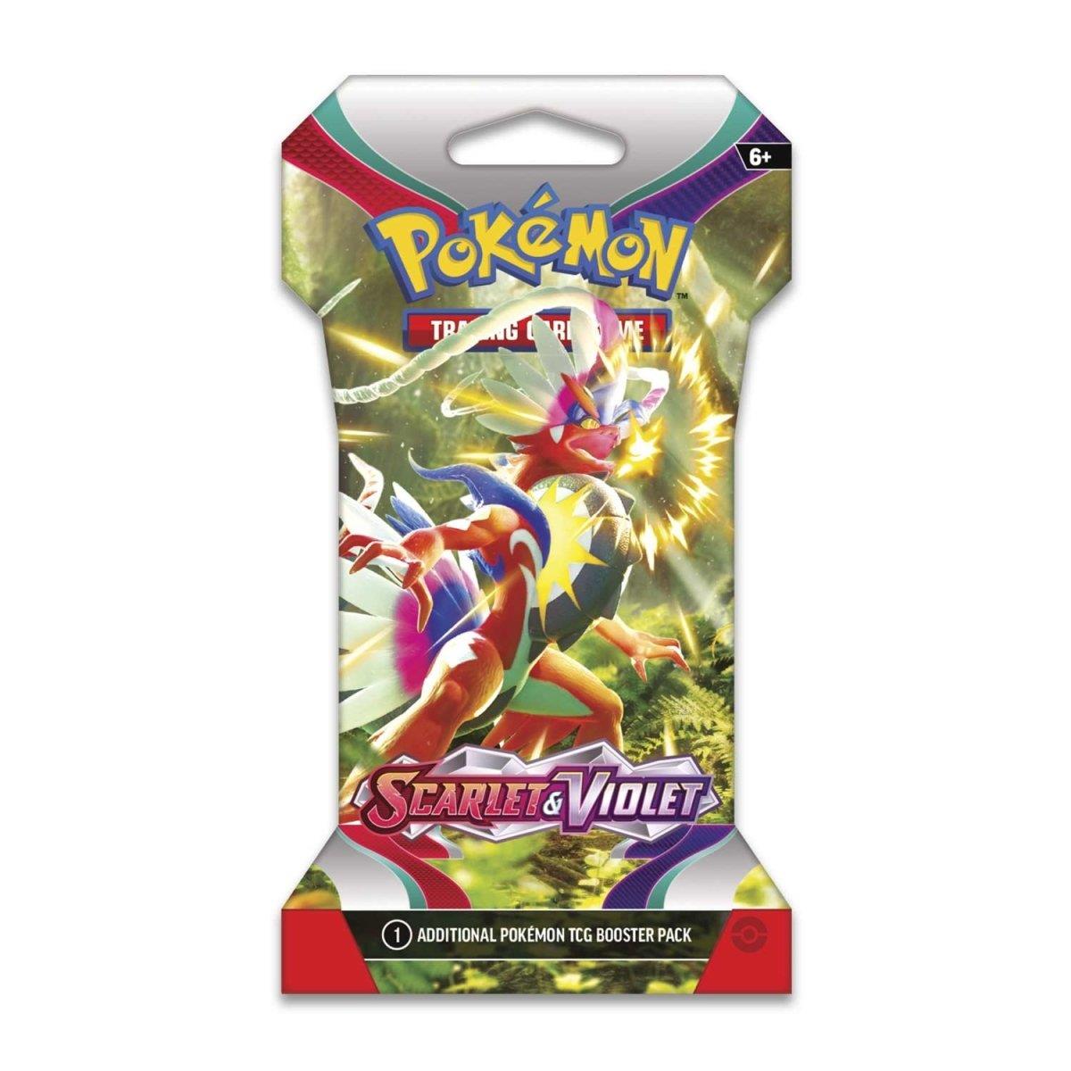 Pokemon Tcg Scarlet and Violet Sleeved Tek Booster Paket - 249.00 TL