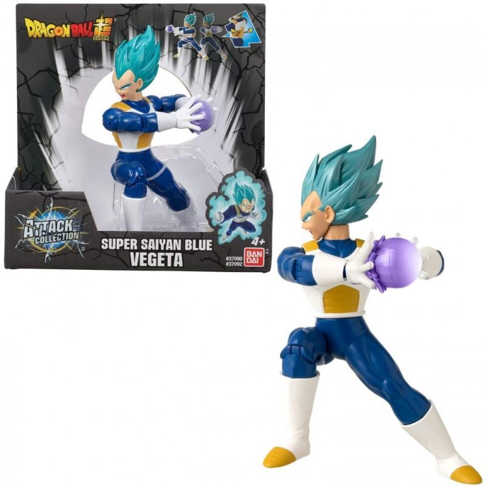 Bandai Attack Collection: Dragon Ball Super - Super Saiyan Blue Vegeta ...