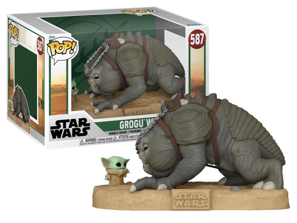Funko Pop Jumbo: Book Of Boba Fett S2 - Rancor With Grogu Special ...