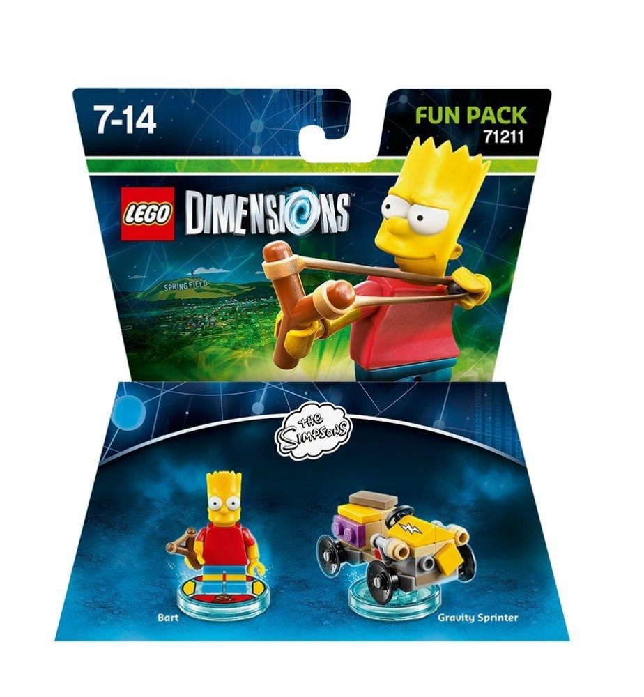 Lego Dimensions The Simpsons - Bart - Gravity Sprinter - 95.00 TL
