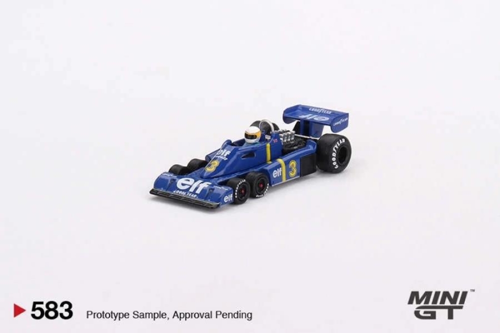Mini GT 1/64 Tyrrell P34 Jody Scheckter 1976 Swedish GP Winner - 719.00 TL