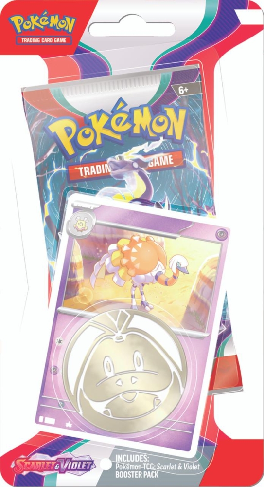Pokemon Tcg Scarlet and Violet Checklane Booster Paket + Espathra - 329 ...